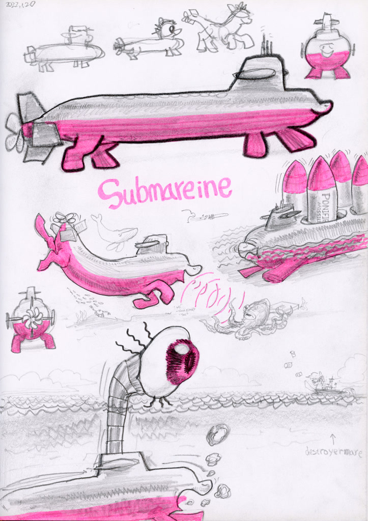 #3030022 - safe, artist:ja0822ck, octopus, pony, boat, food, ocean ...