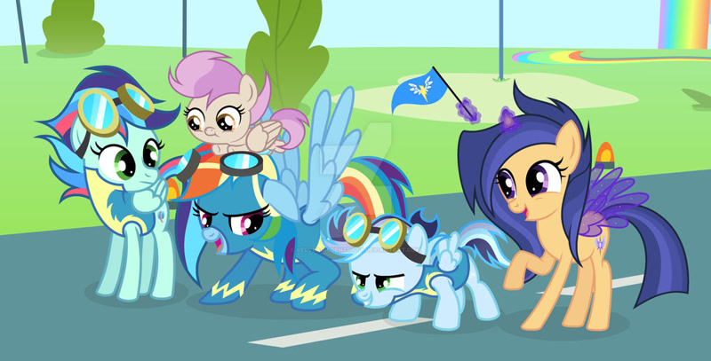 My Little Pony Rainbow Dash Parents