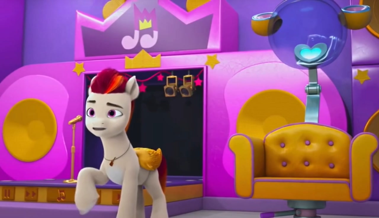 #3032834 - safe, screencap, rocky riff, pegasus, pony, g5, hoof done it ...