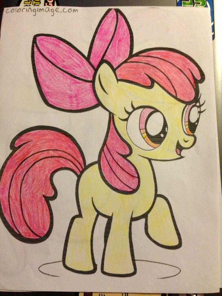 #3033282 - safe, artist:brokenwings33, apple bloom, earth pony, pony ...