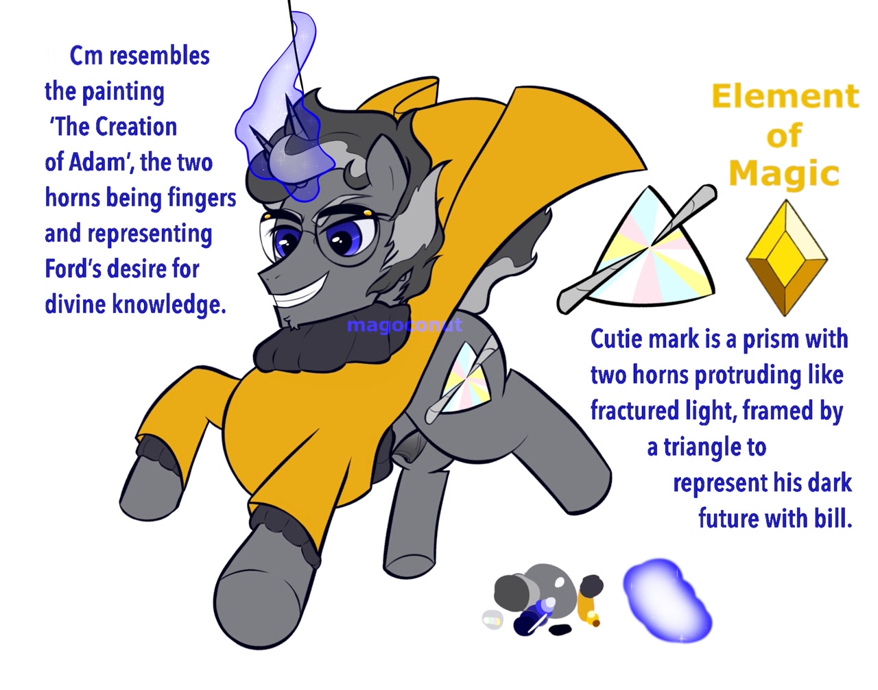 #3033664 - questionable, artist:magoconut, bicorn, pony, unicorn ...