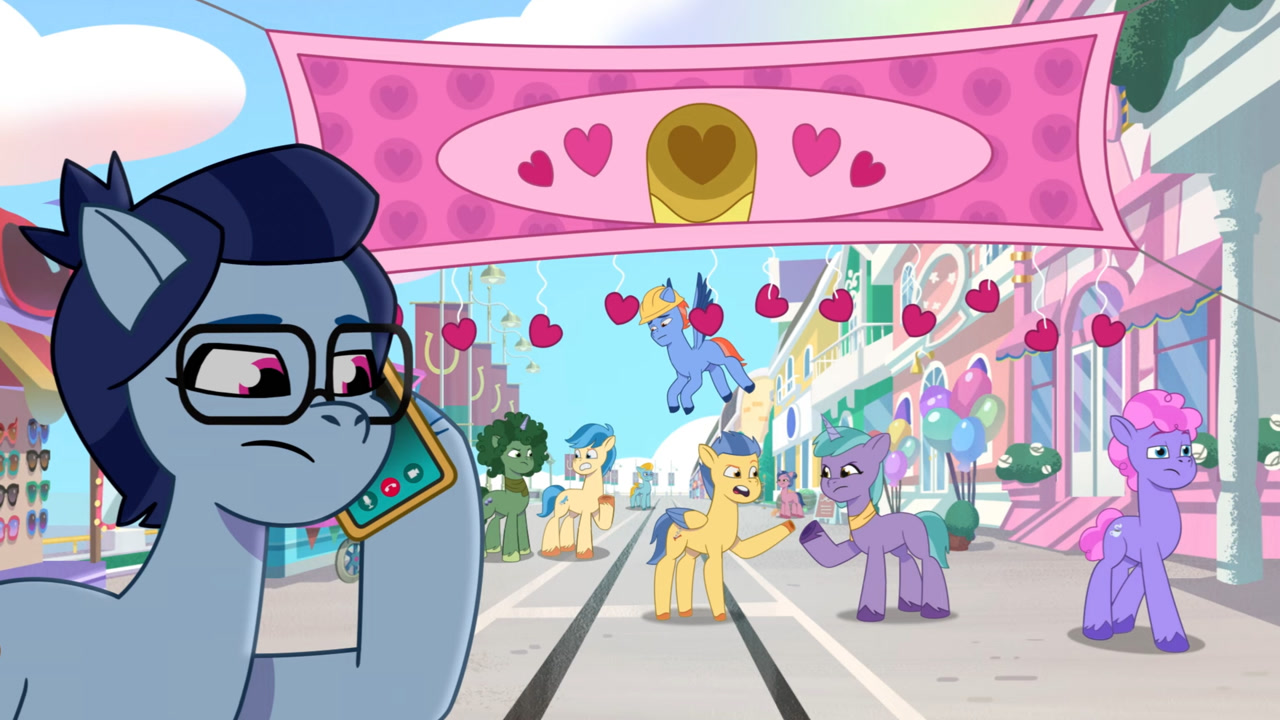 #3034365 - safe, screencap, dapple, feather clips, lemon gear, ollie ...