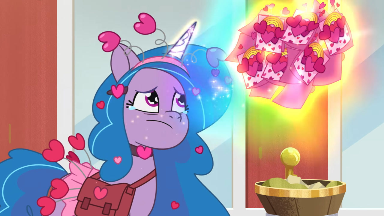 #3034618 - safe, screencap, izzy moonbow, pony, unicorn, g5, my little ...
