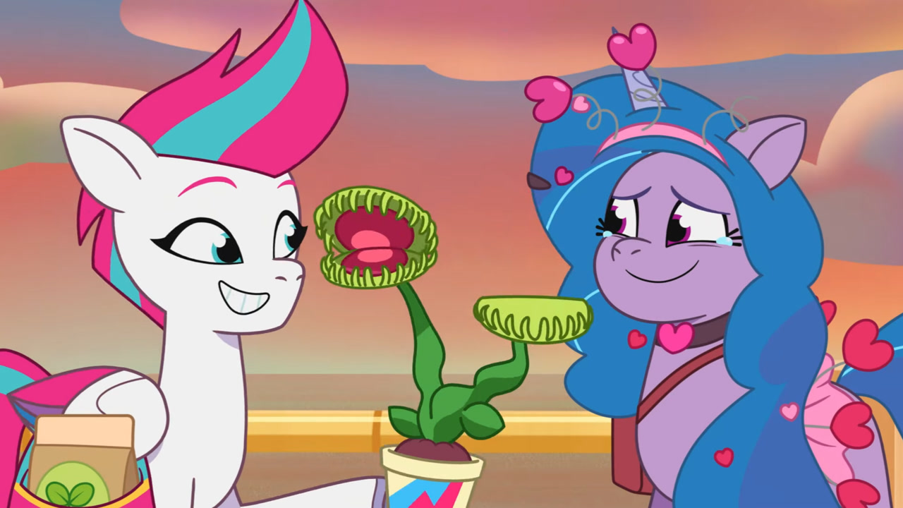 #3034838 - safe, screencap, izzy moonbow, zipp storm, pegasus, pony ...