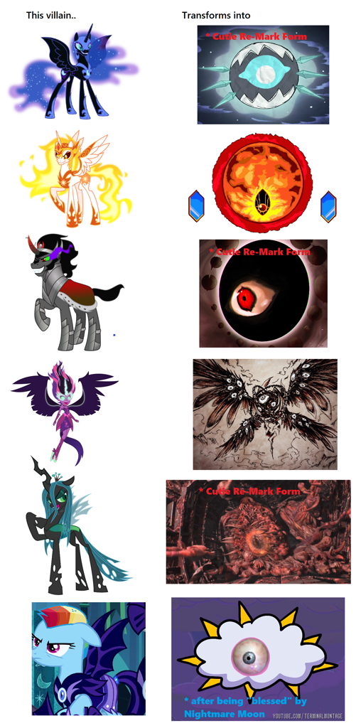 #3019800 - safe, daybreaker, king sombra, nightmare moon, queen ...