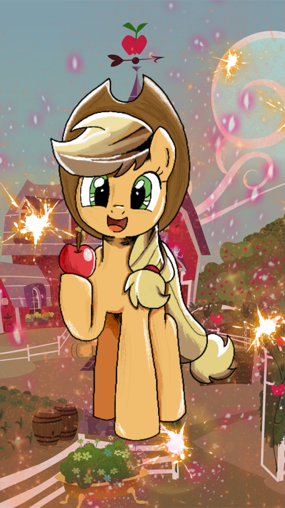 #3036565 - safe, alternate version, color edit, edit, applejack, earth ...