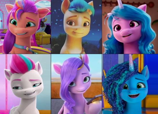 #3037370 - safe, edit, edited screencap, screencap, hitch trailblazer, izzy moonbow, misty ...