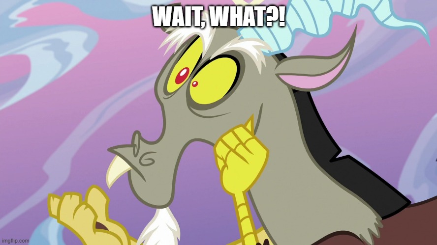 #3037538 - safe, edit, edited screencap, screencap, discord, draconequus, g4, caption, image ...