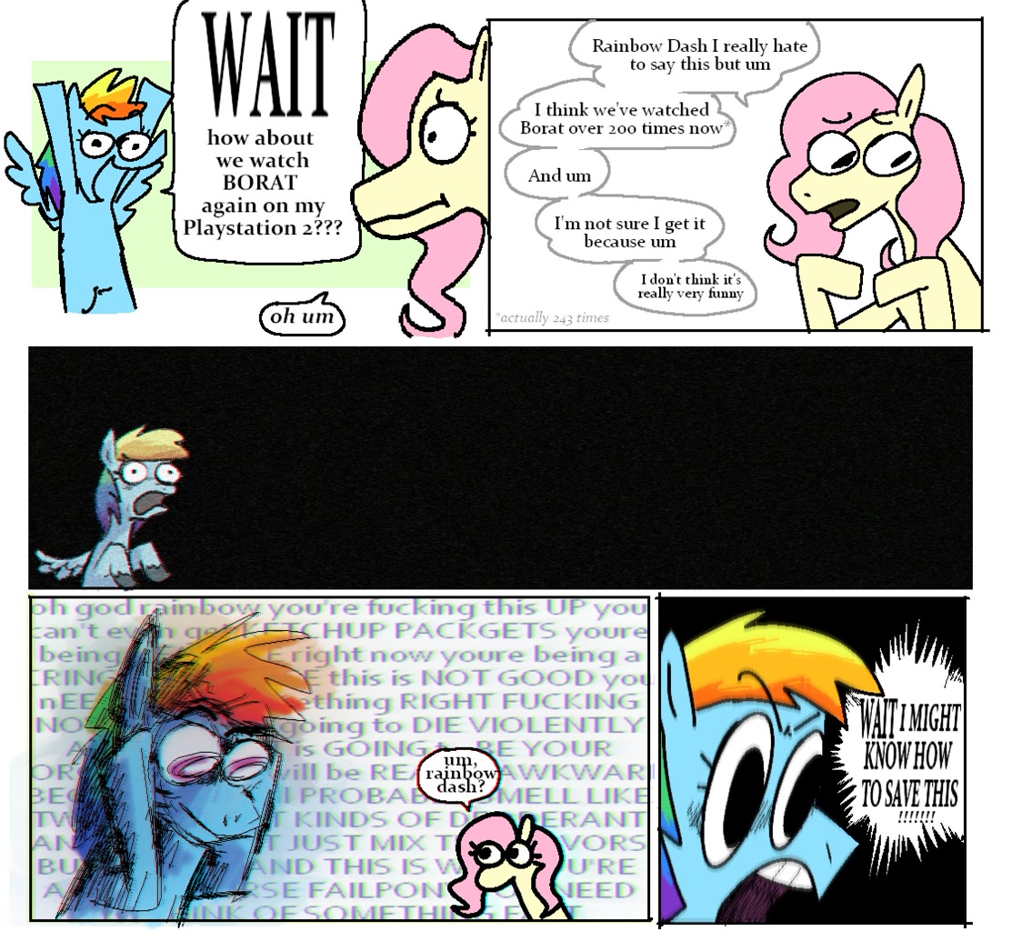 #3020099 - safe, artist:punkittdev, part of a set, fluttershy, rainbow ...