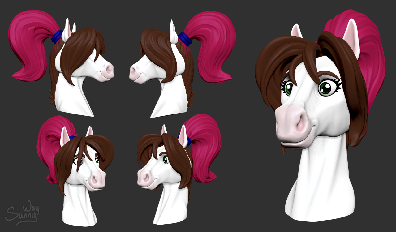 #3020188 - safe, artist:sunny way, oc, oc only, oc:sunny way, horse ...