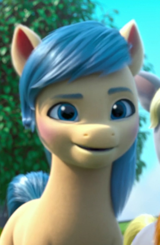 #3020804 - safe, screencap, lookie uppie, sander, earth pony, pony, g5 ...