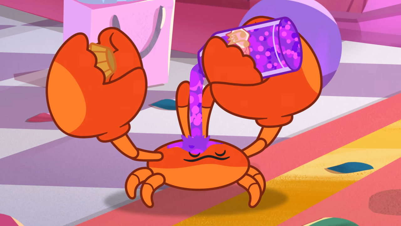 #3021426 - safe, screencap, mcsnips-a-lot, crab, bridlewood spog, g5 ...