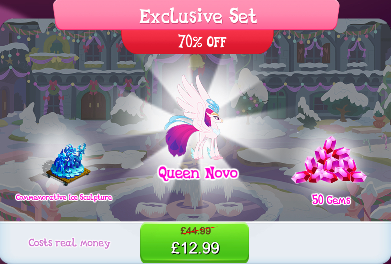 #3022255 - safe, gameloft, princess ember, queen novo, thorax ...