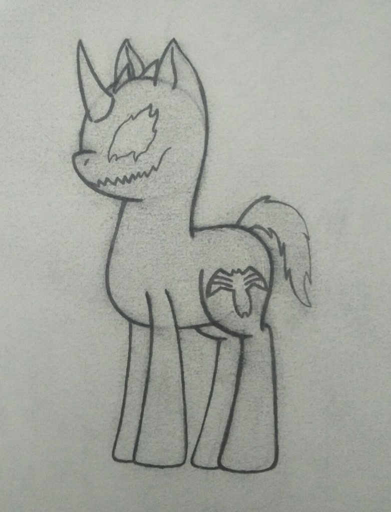 #3022669 - safe, artist:kl2108193771, oc, oc:symbiotemajor, alicorn ...