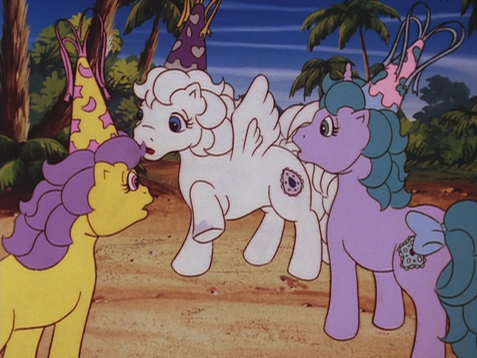 #3022880 - safe, screencap, princess sparkle, princess starburst ...