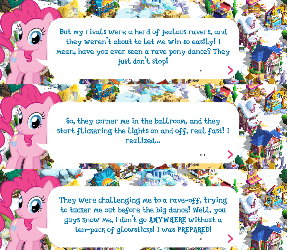 #3023372 - safe, gameloft, pinkie pie, earth pony, pony, g4, my little ...