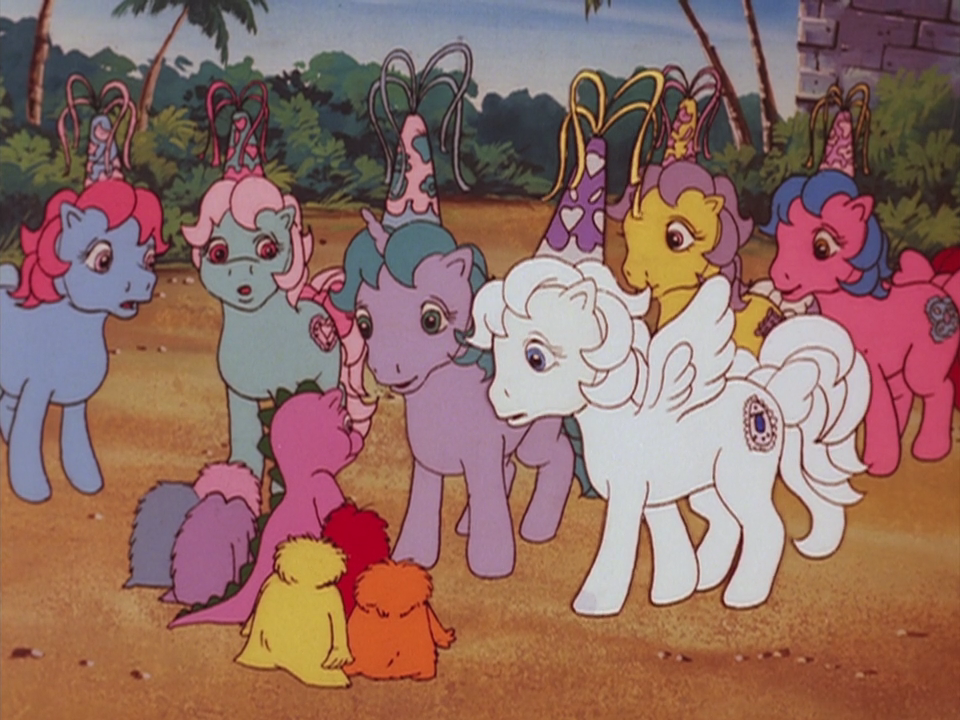 #3023482 - safe, screencap, princess primrose, princess royal blue ...