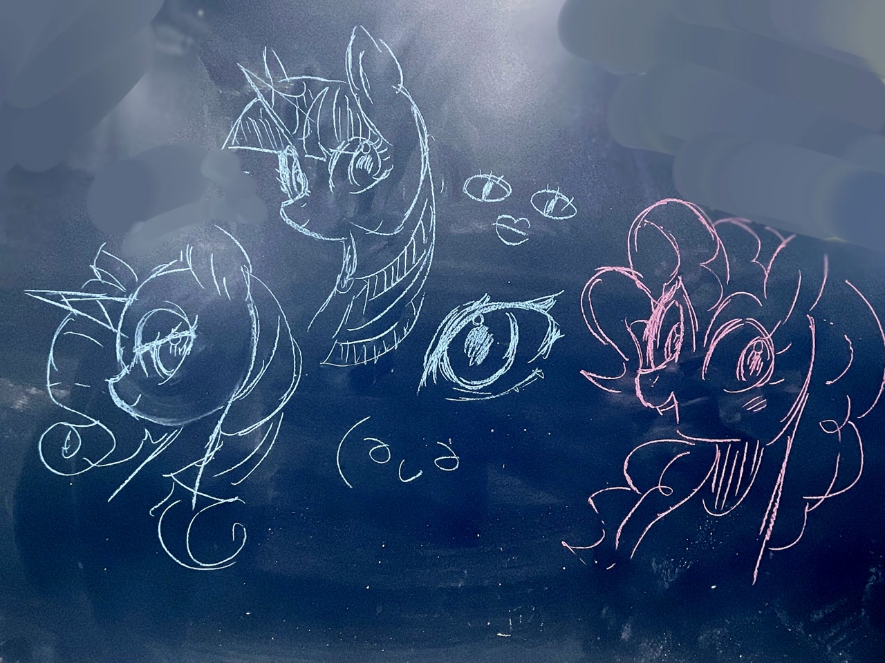 #3210512 - safe, artist:metaruscarlet, pinkie pie, rarity, twilight ...