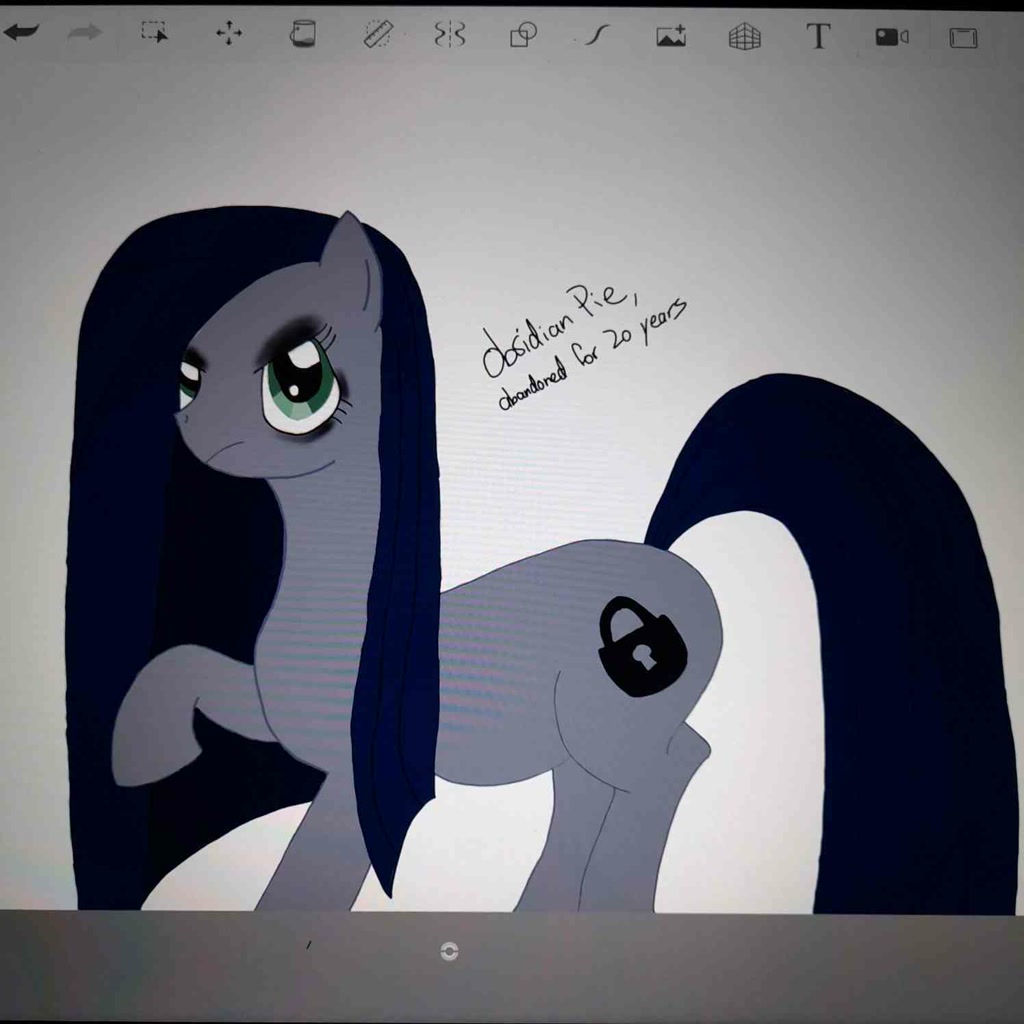 #3215966 - safe, artist:zestymf, oc, oc only, oc:obsidian pie, earth ...