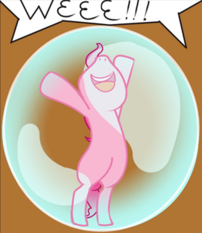 #3217358 - safe, artist:sakurakitune, pinkie pie, earth pony, pony, g4, bubble, cropped, cute ...