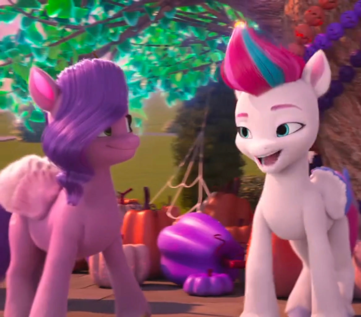 #3217614 - safe, screencap, pipp petals, zipp storm, pegasus, pony, g5 ...