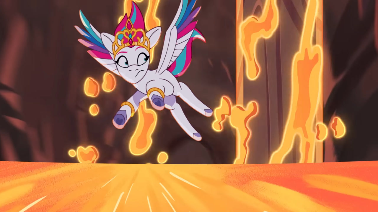 #3218163 - safe, screencap, zipp storm, pegasus, pony, g5, lavarynth, my little pony: tell your ...