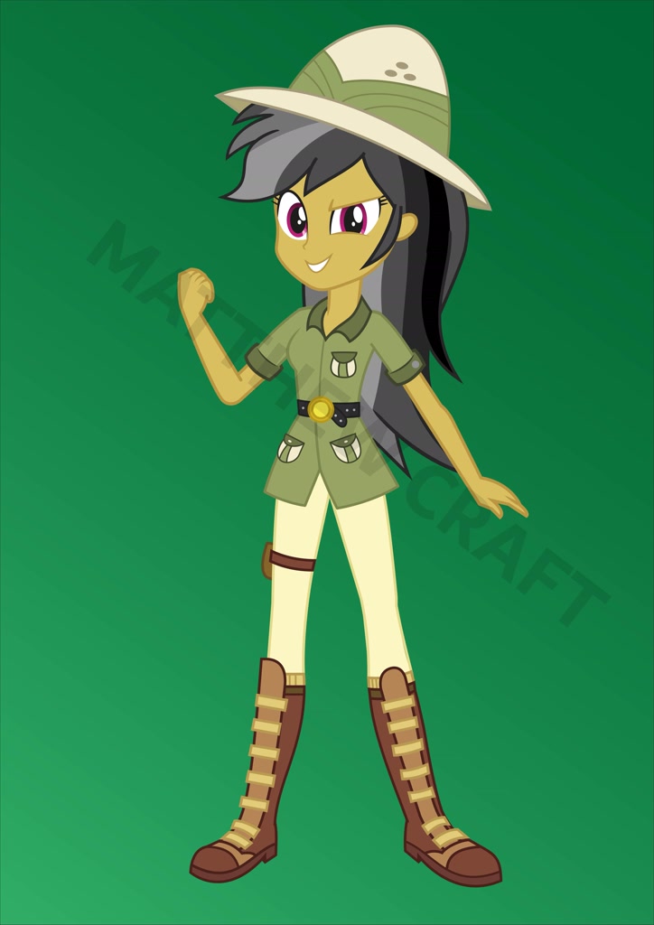 #3218609 - safe, artist:matthewcraft, daring do, human, equestria girls ...