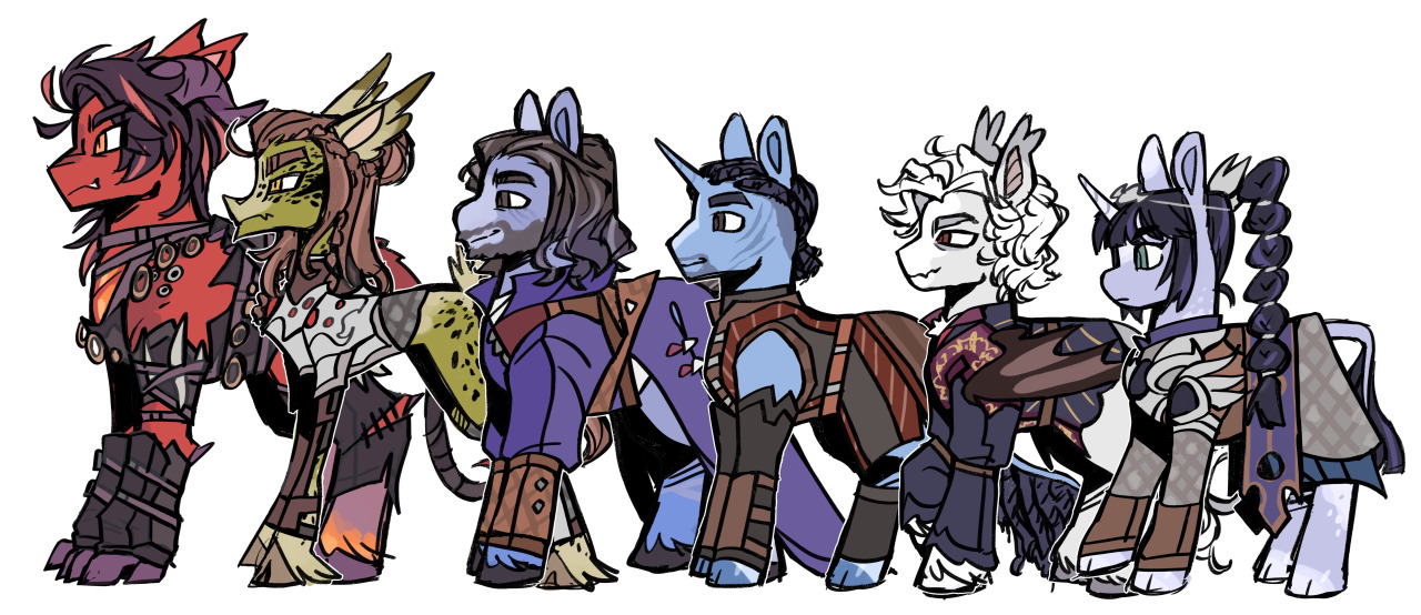 #3218954 - safe, artist:pcktknife, bat pony, earth pony, pony, tiefling ...