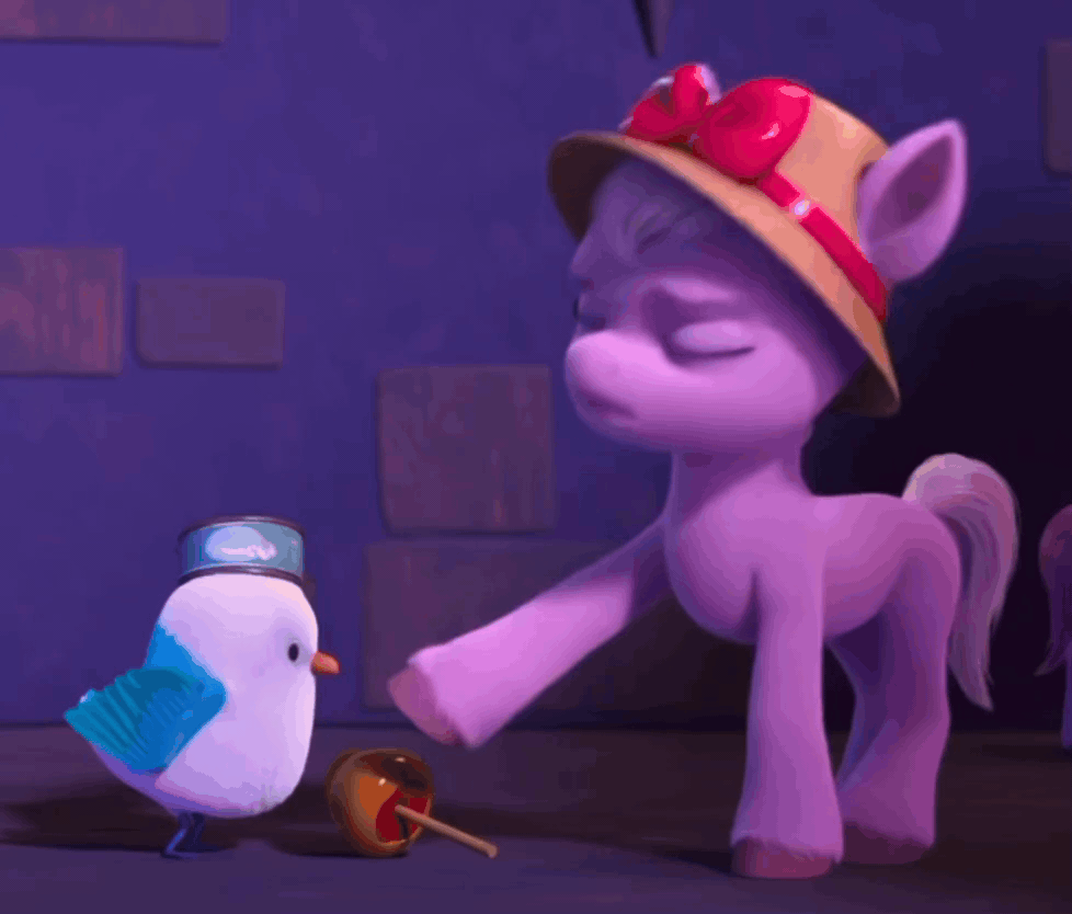 #3219491 - safe, screencap, kenneth, peppy primrose, bird, earth pony ...