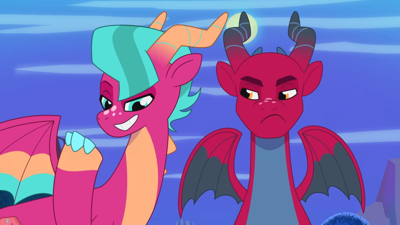 #3219725 - safe, screencap, blaize skysong, lava (g5), dragon, g5, lavarynth, my little pony ...