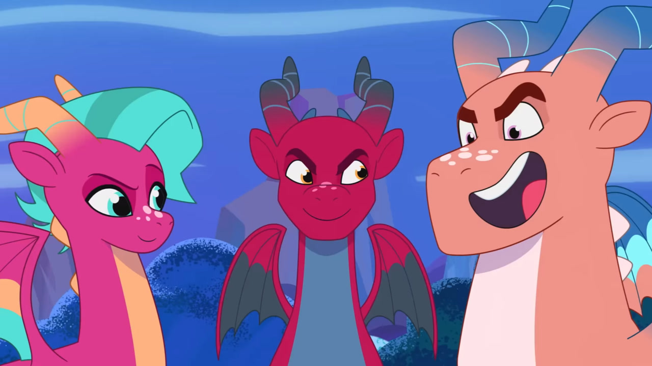 #3219745 - safe, screencap, blaize skysong, lava (g5), tumble (g5 ...