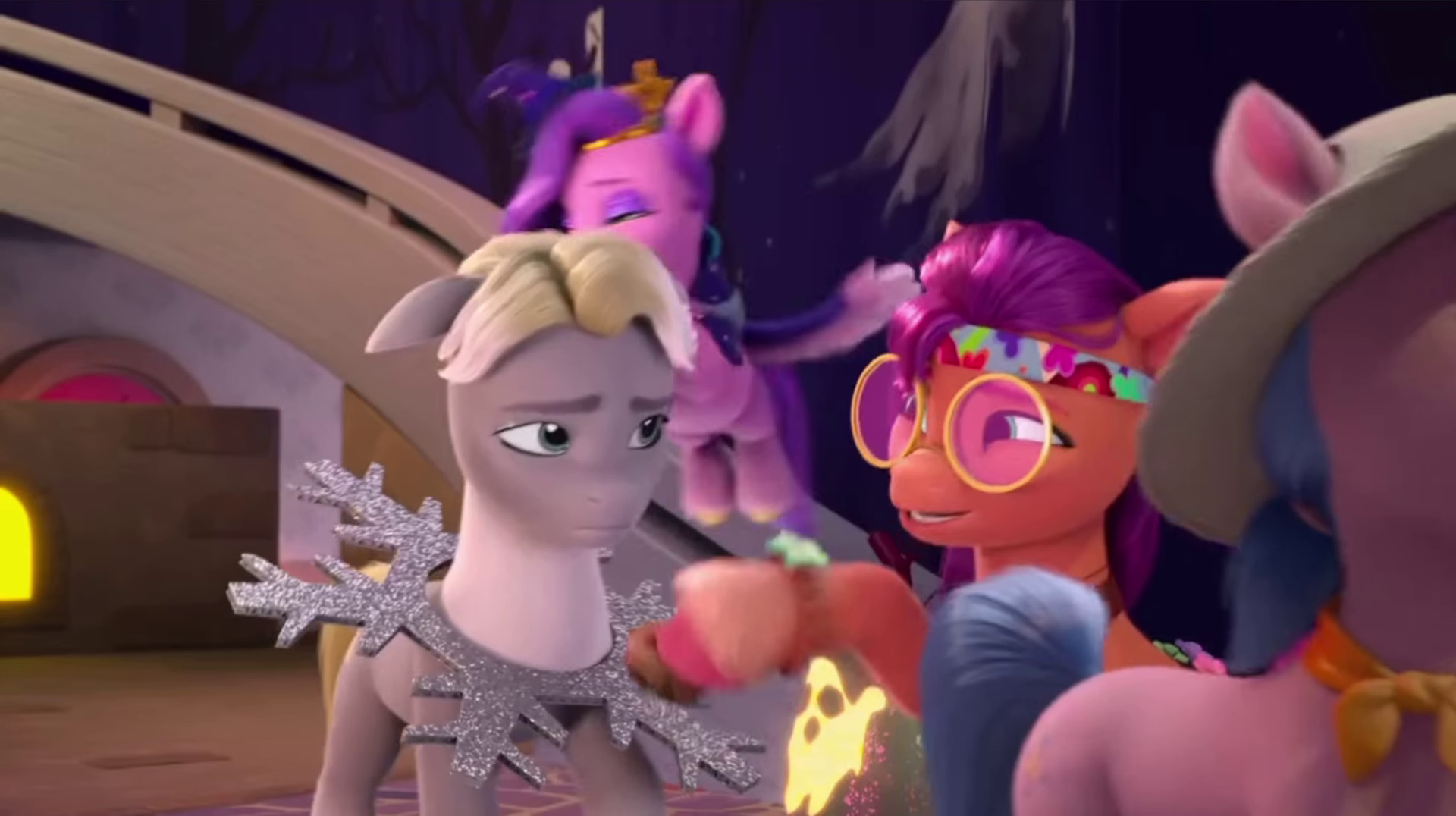 #3219842 - safe, screencap, glory (g5), pastel pop, peach fizz, pipp petals, seashell (g5 ...