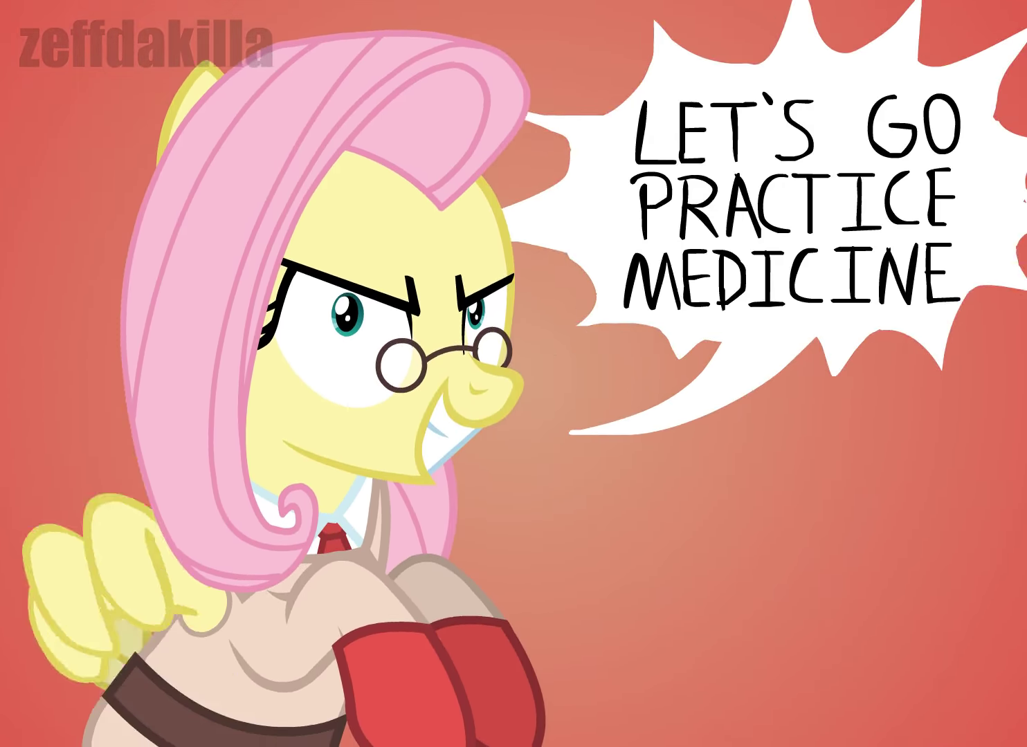 #3220181 - safe, artist:zeffdakilla, fluttershy, pegasus, pony, g4 ...