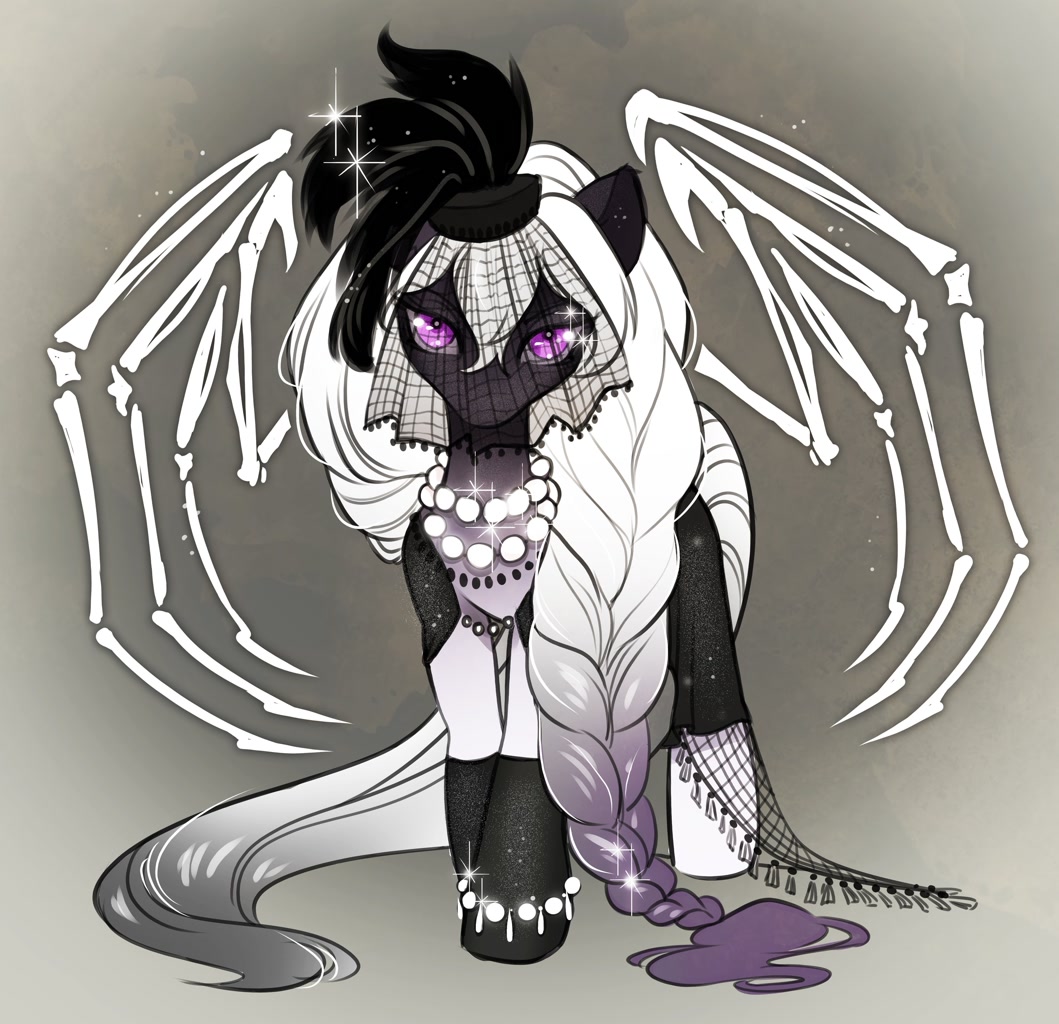 #3222128 - safe, artist:opalacorn, oc, oc only, pegasus, pony, bone ...