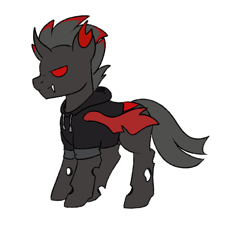 #3210951 - safe, oc, oc only, oc:buggo, changeling, red changeling ...