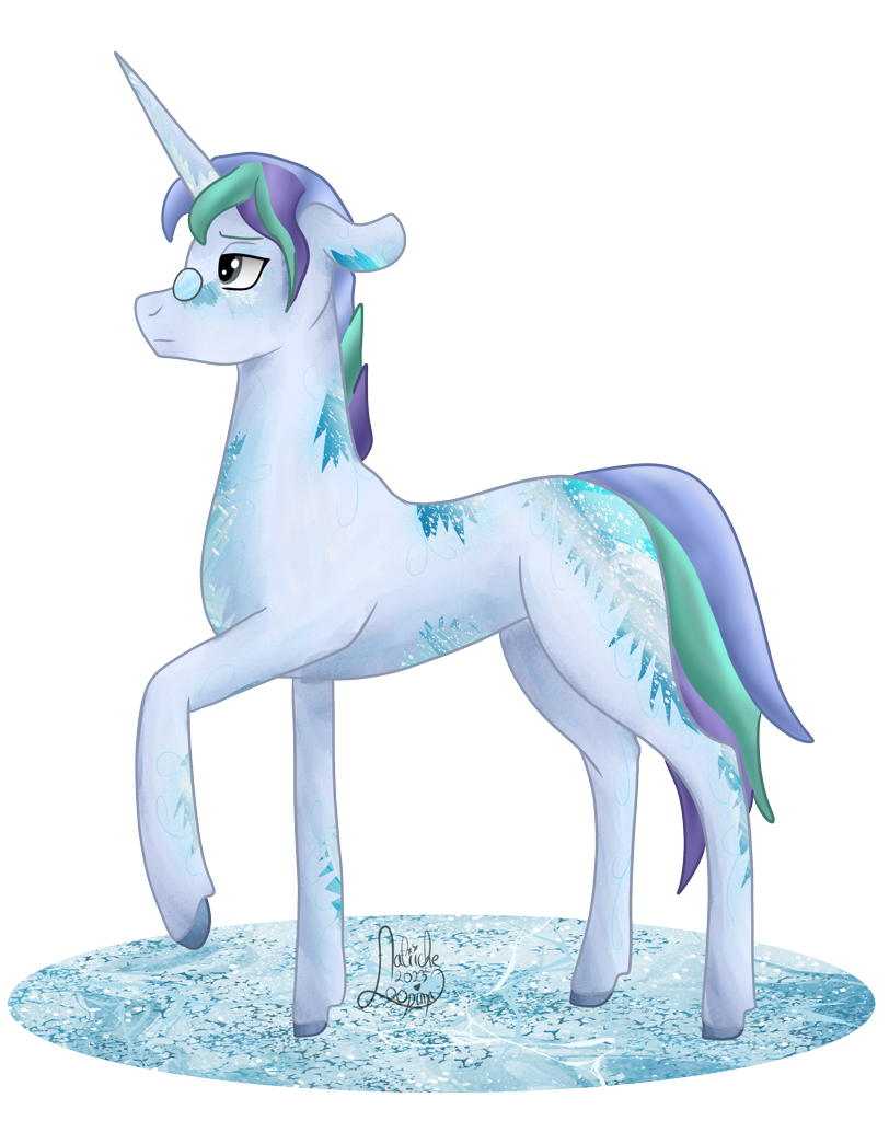 #3211426 - safe, artist:loopina, oc, oc only, oc:snow flex, pony ...