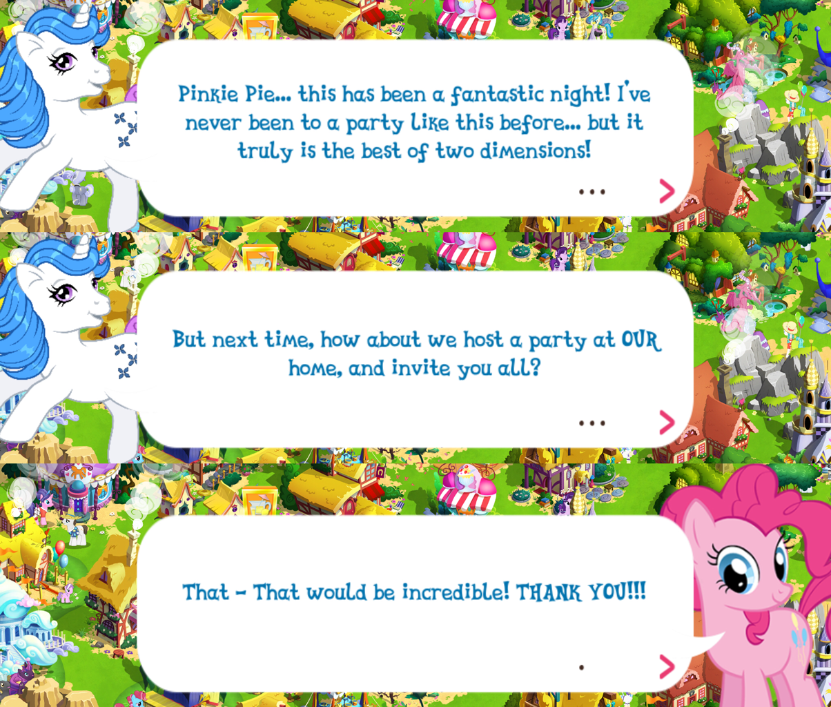 #3223002 - safe, gameloft, idw, majesty, pinkie pie, earth pony, pony ...