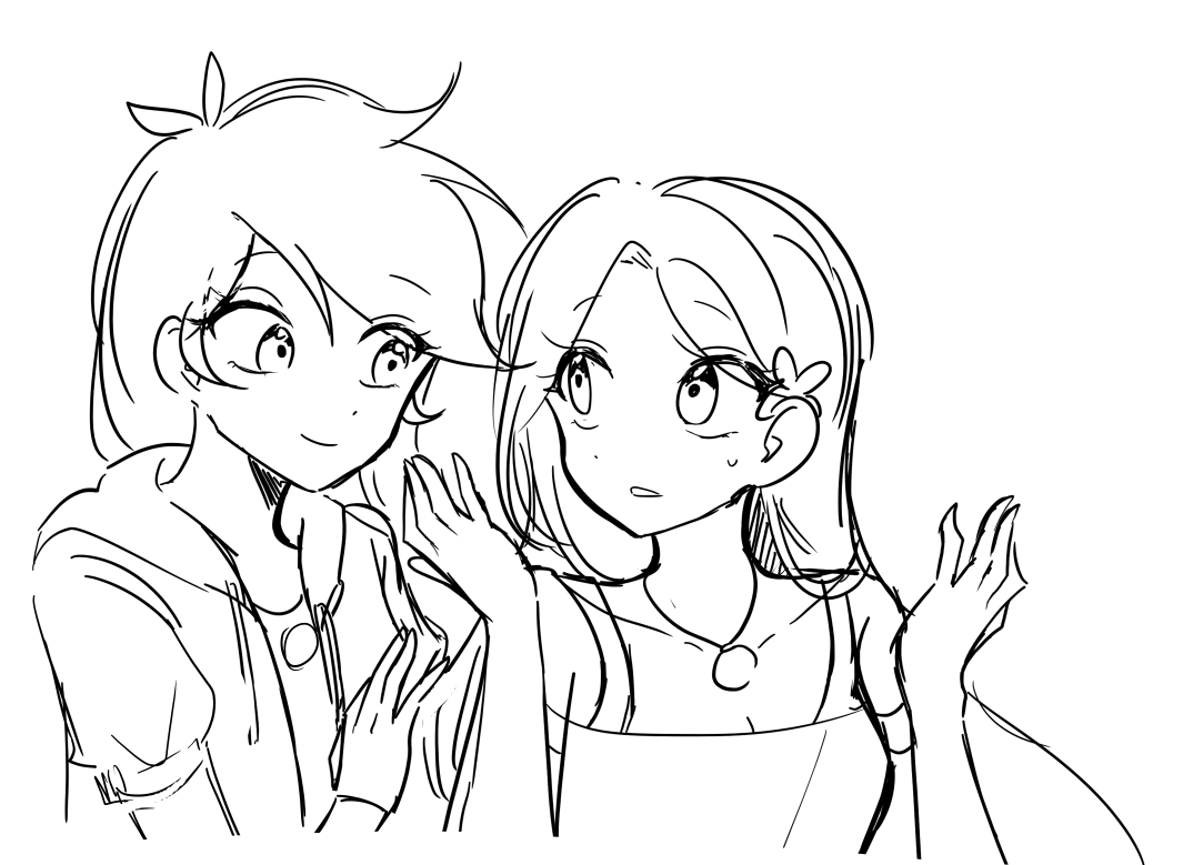 #3223065 - safe, artist:rainn__1026, fluttershy, rainbow dash, human ...