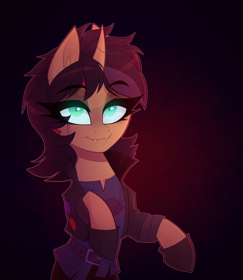 #3223356 - safe, artist:thewandie, sunset shimmer, pony, undead ...