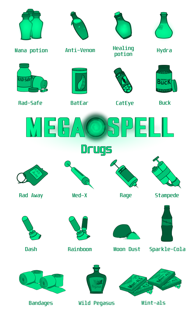 #3224855 - safe, artist:dacaoo, fallout equestria, megaspell (game ...