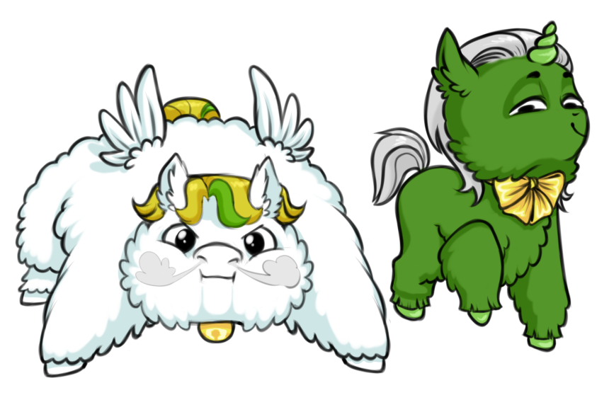 #3226255 - safe, artist:wtfponytime, oc, oc only, oc:lucky the fluffy ...