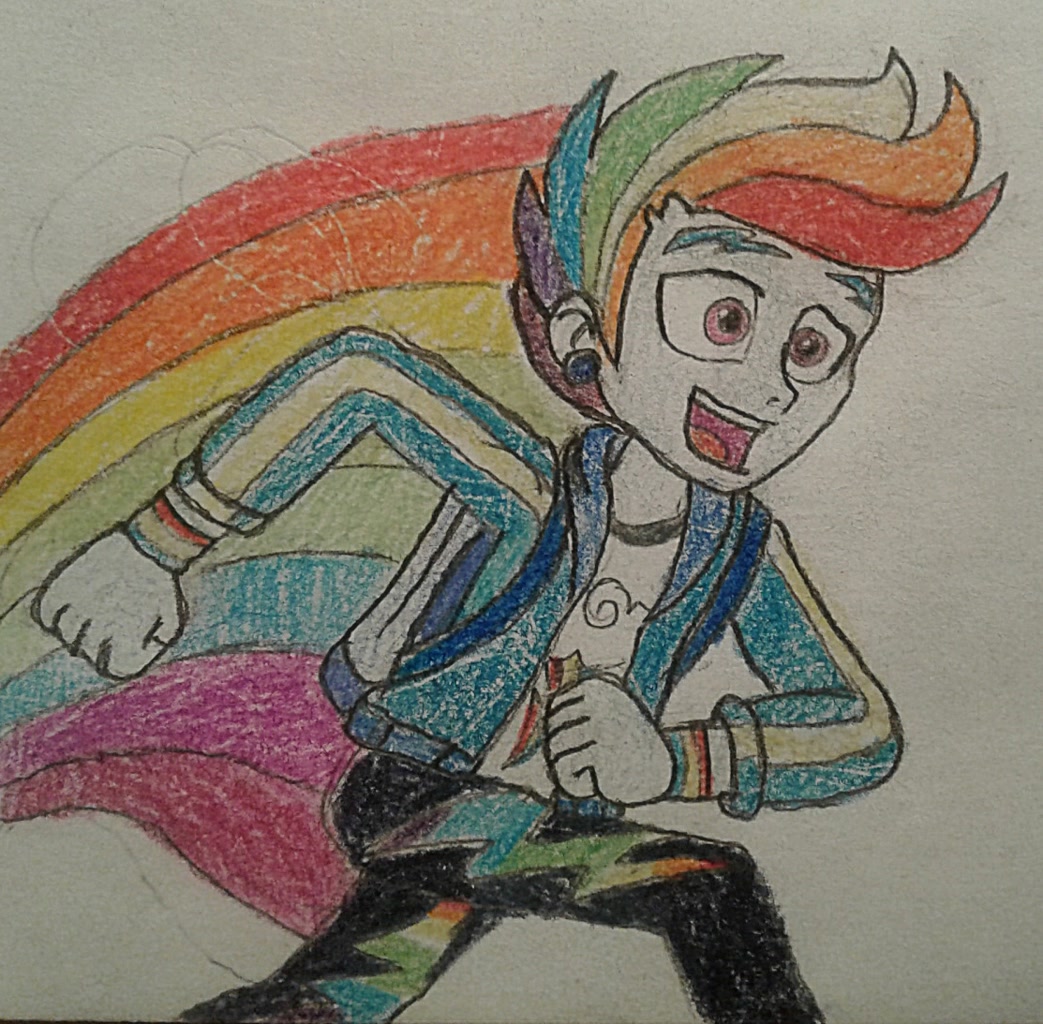 #3227259 - safe, artist:jebens1, rainbow dash, human, equestria girls ...