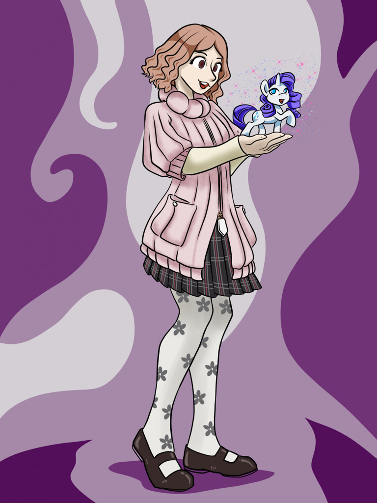 #3227297 - safe, artist:bastianmage, part of a set, rarity, human ...