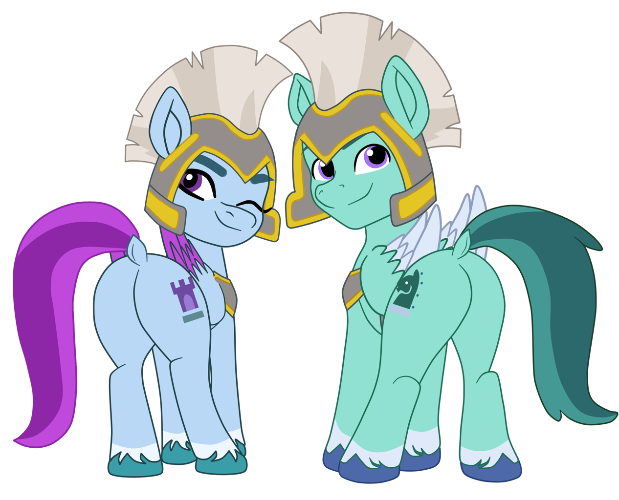 #3227585 - safe, artist:gmaplay, thunder flap, zoom zephyrwing, pegasus ...