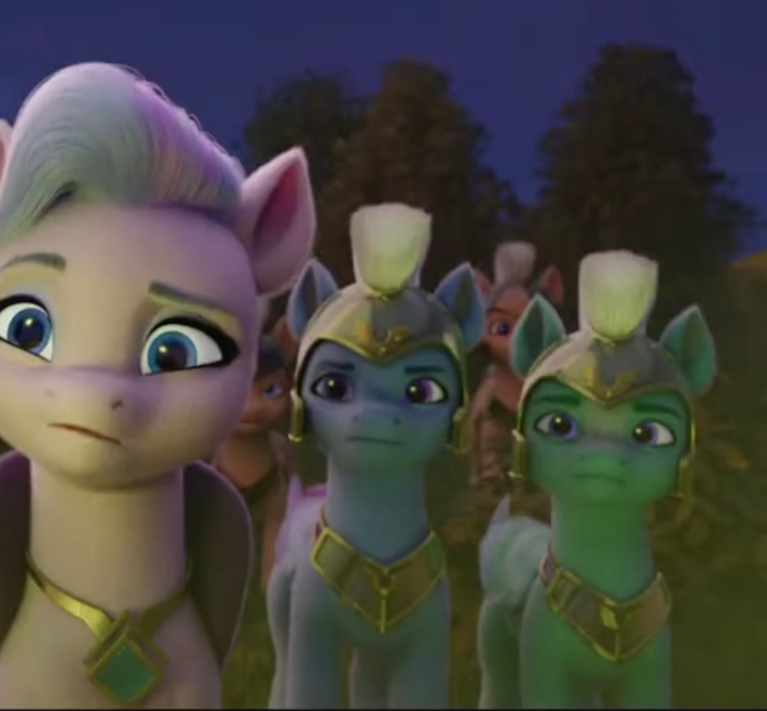 #3227648 - safe, screencap, queen haven, thunder flap, zoom zephyrwing ...