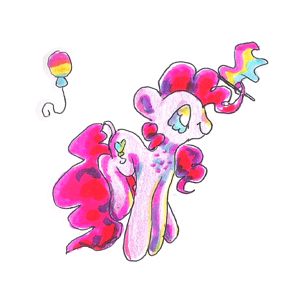 #3227768 - safe, artist:larvaecandy, pinkie pie, earth pony, pony, g4 ...