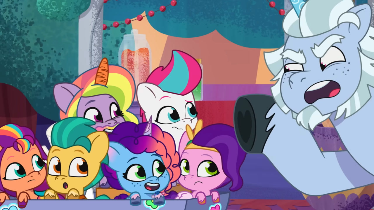 #3228670 - safe, screencap, alphabittle blossomforth, hitch trailblazer ...