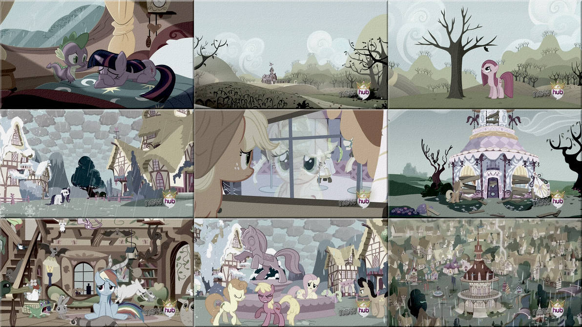 #3229258 - safe, screencap, applejack, carrot top, cherry berry, daisy ...