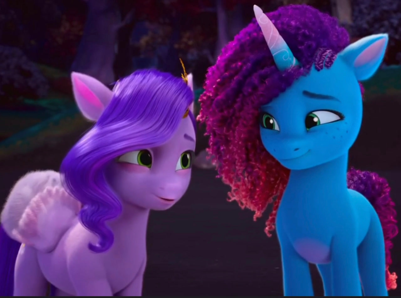 #3211481 - safe, screencap, misty brightdawn, pipp petals, pegasus, pony, unicorn, family trees ...