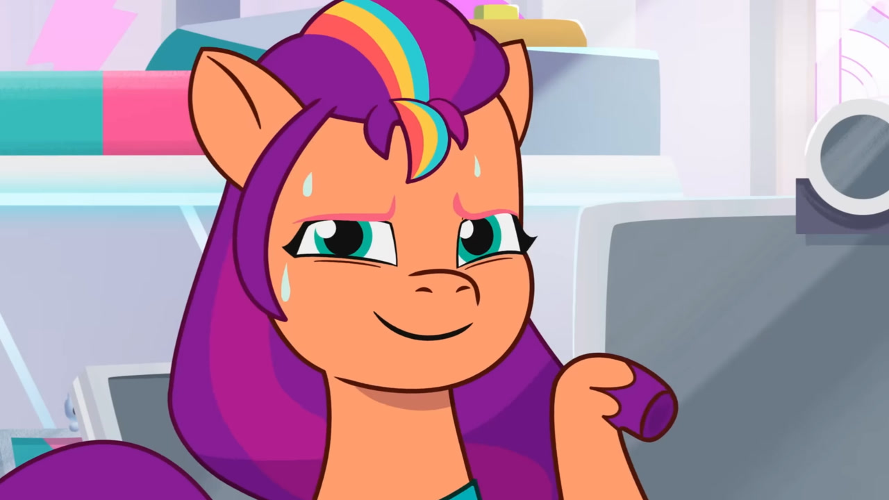 #3229777 - safe, screencap, sunny starscout, earth pony, pony, g5, my ...